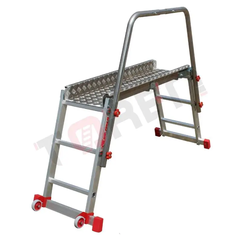 Podest montażowy faraone SGS ( 3 stopnie + poręcz )