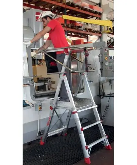 Drabina podest roboczy Faraone PLS 3 stopnie — Toren